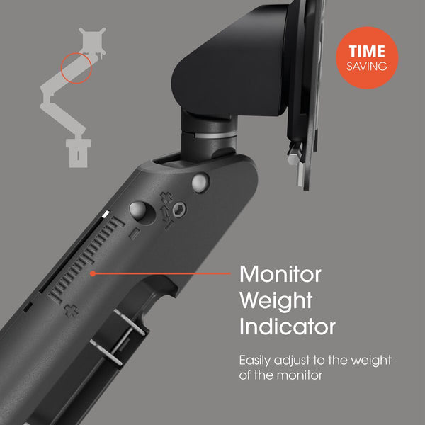 MOMO 4138 Monitor Arm Motion Plus (black) – Reviewclub